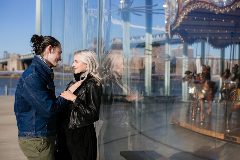 Paarshooting in Brooklyn, New York - Couples Shoot Dumbo