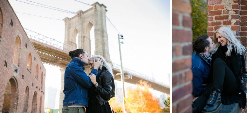 Paarshooting in Brooklyn, New York - Couples Shoot Dumbo